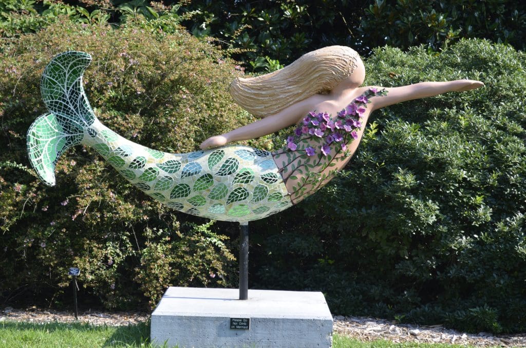 Mermaid "Lily" - Norfolk Botanical Garden