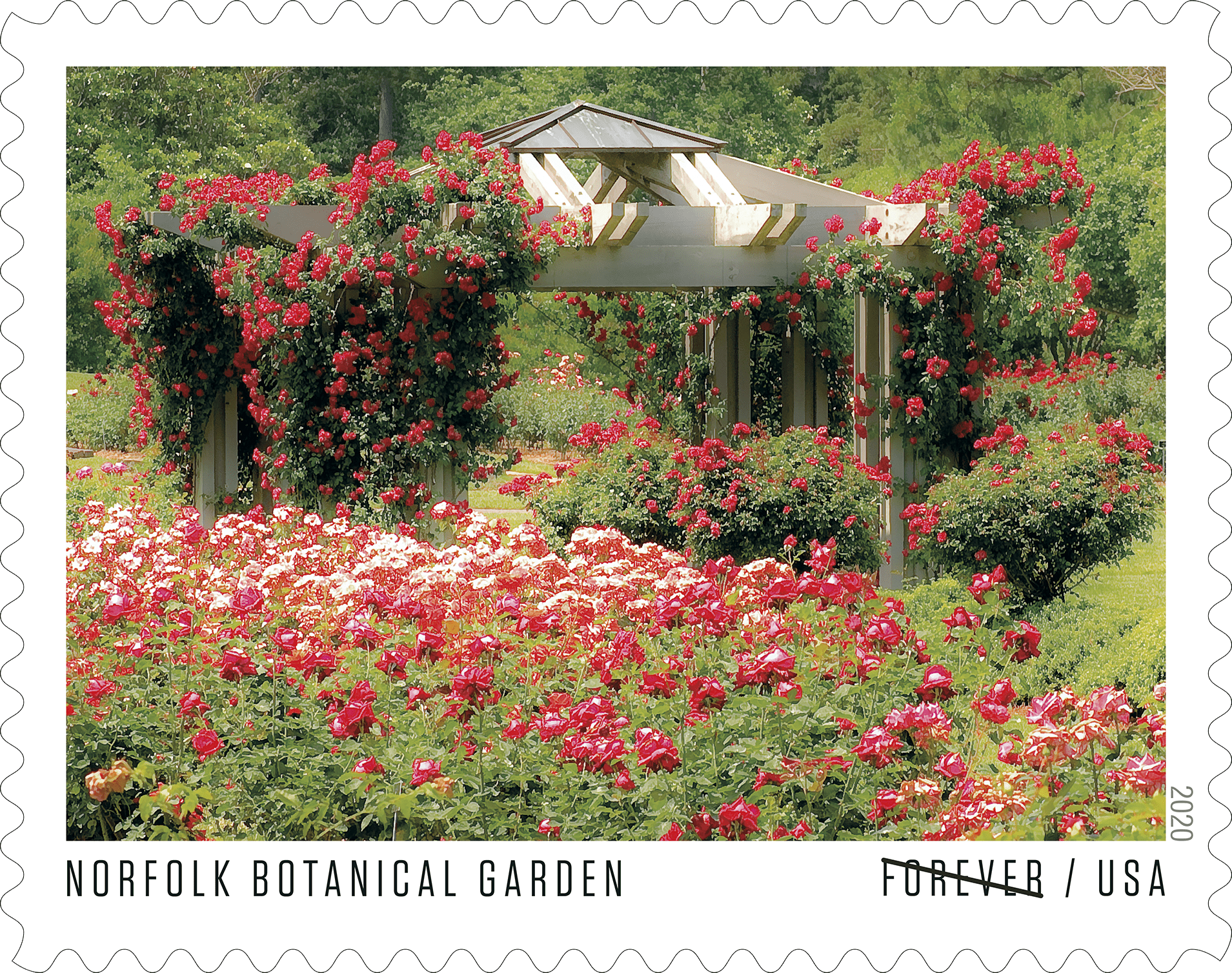U.S. Postage Forever Stamp - Norfolk Botanical Garden